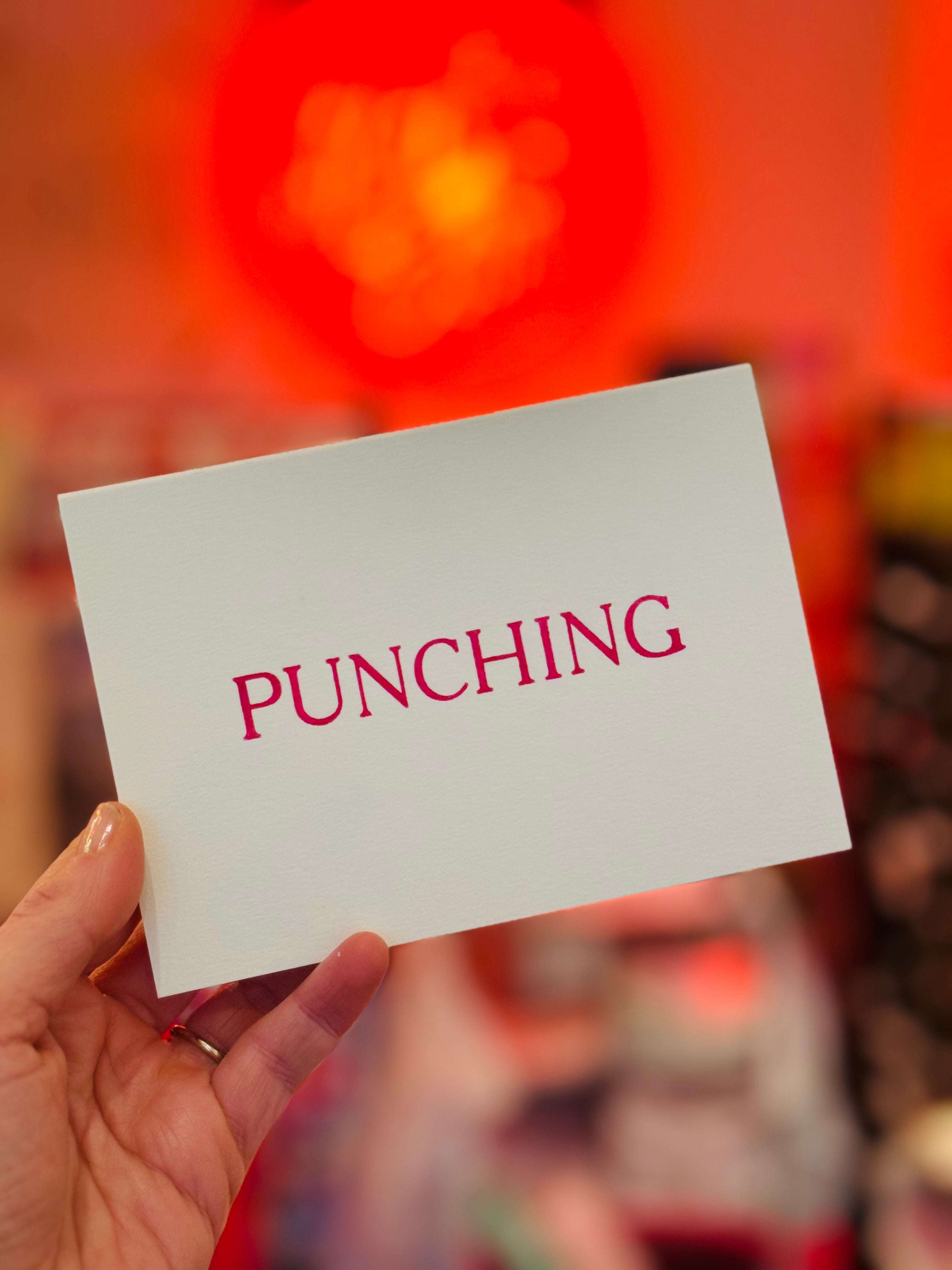 Punching Card – Marby and Elm